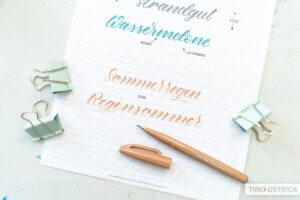 Handschrift verbessern in 7 Schritten (sofort umsetzbar) ️