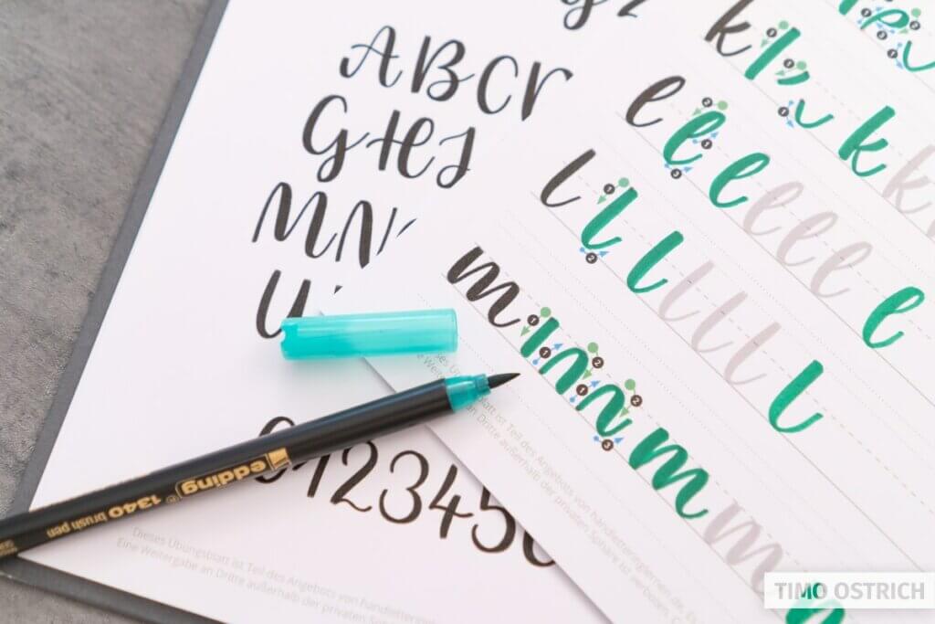 Handschrift verbessern in 7 Schritten (sofort umsetzbar) ️