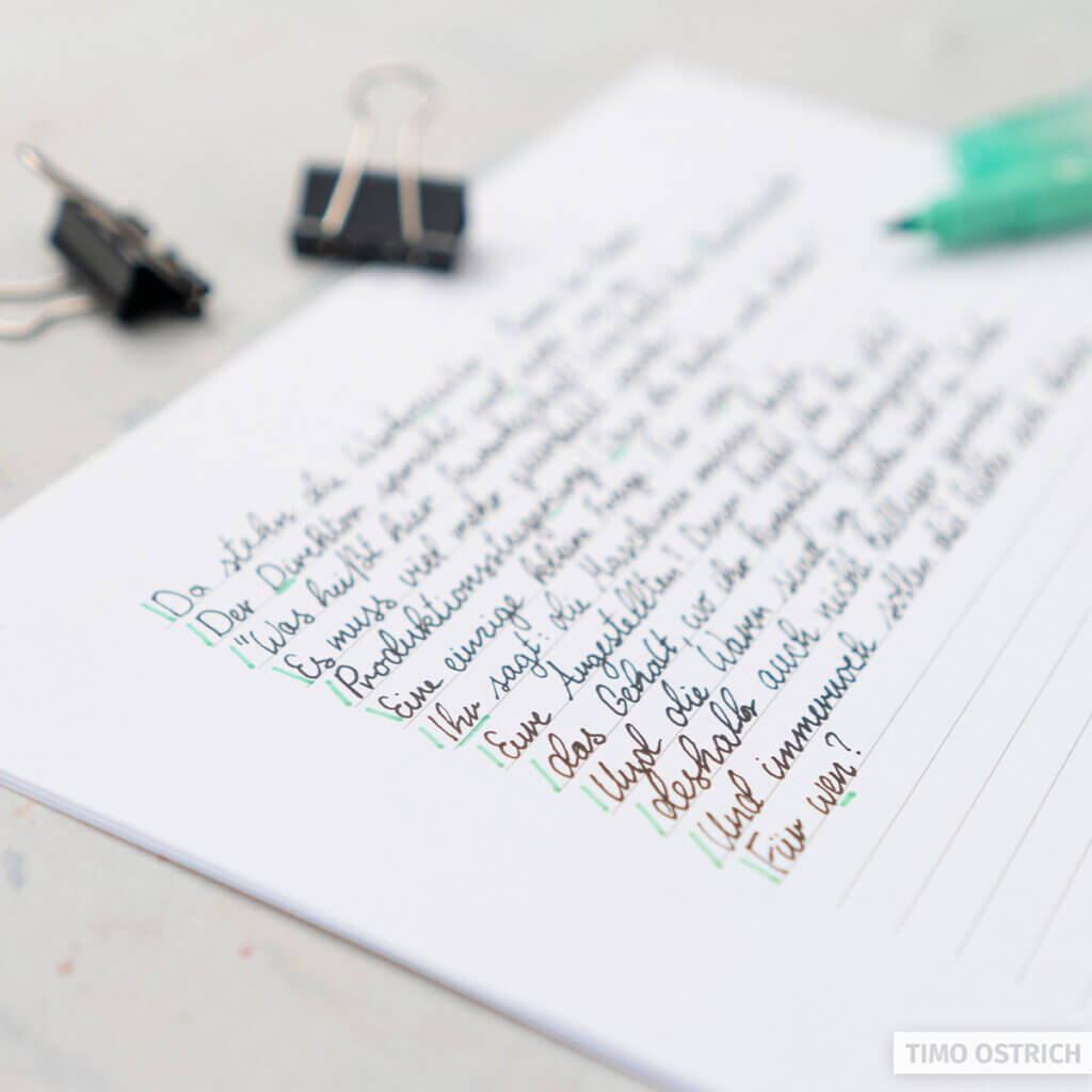 Handschrift verbessern in 7 Schritten (sofort umsetzbar) ️